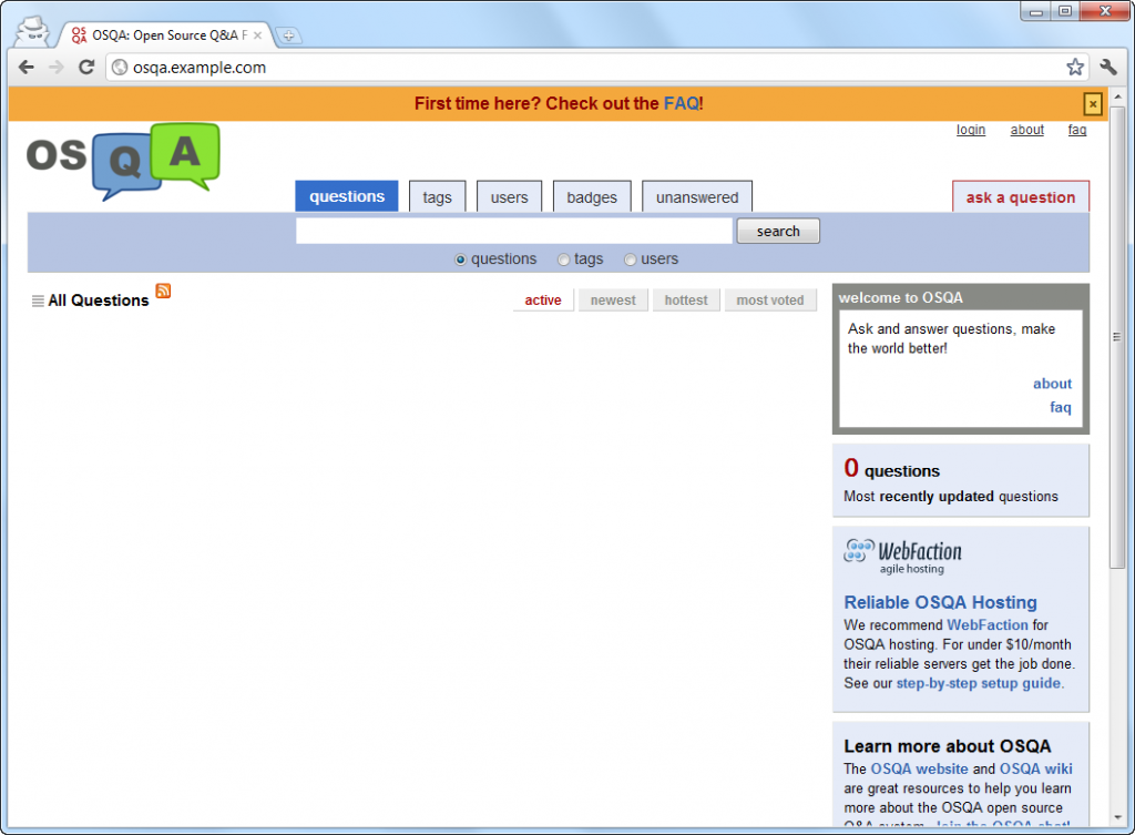 Installing Osqa On Windows In Production Helicon Tech Blog